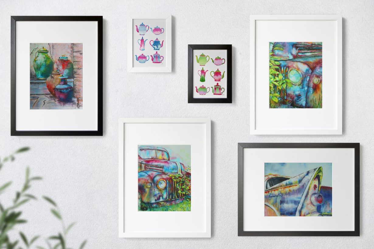 Wall Art, Choosing Frames, Mounts & Sizes - Jackie Kirby Art
