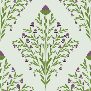 Summer Floral Diamond Pattern for Blankets and Decor – Procreate and ...